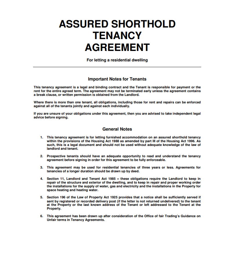Interpretativo Superposici n Permanecer Long Term Tenancy Agreement 